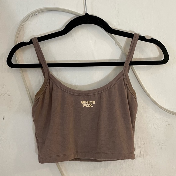 White Fox Boutique | Tops | White Fox Boutique Cropped Tank | Poshmark